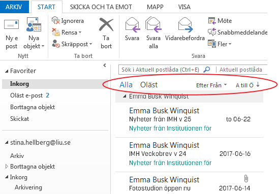 Tre tips för bättre koll på mejlen i Outlook – Värt Att Veta – IT–tips ...